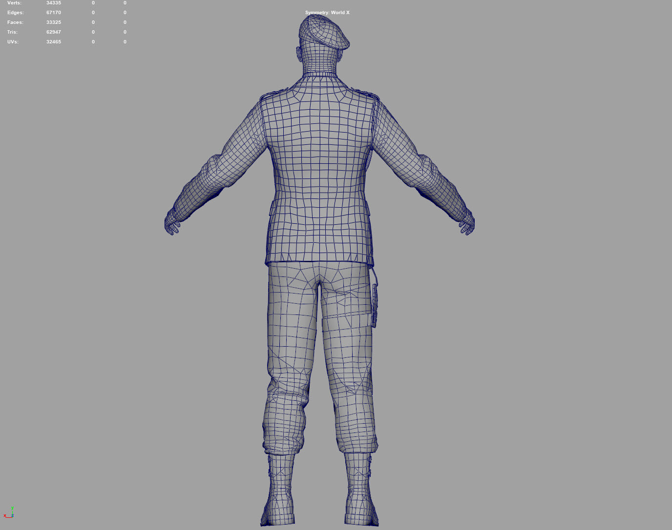 ArtStation - Military Officer uniform suit Game Assests Marmoset ...