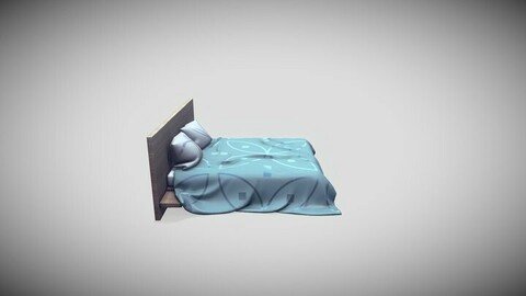 ArtStation - Bed SC | Game Assets