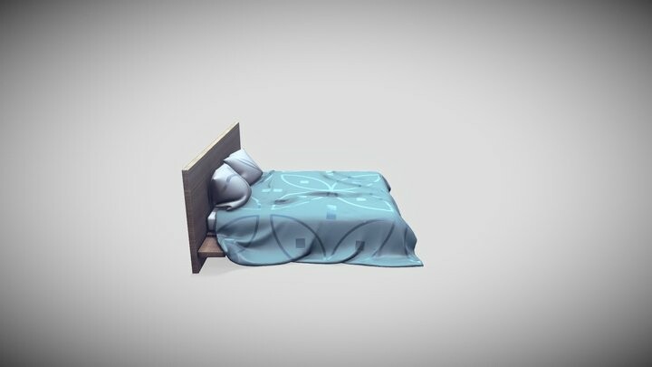 ArtStation - Bed SC | Game Assets