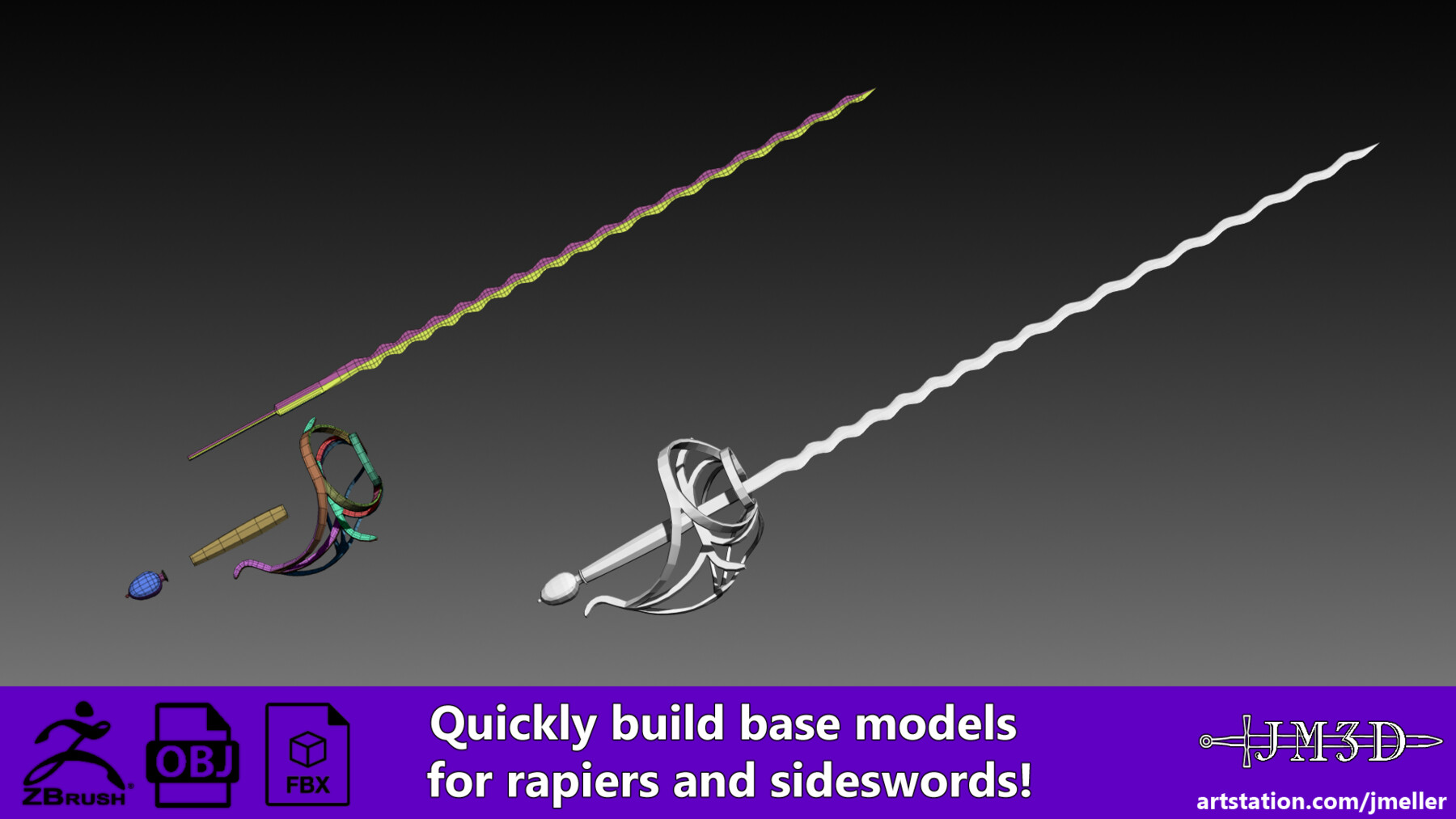 ArtStation - Rapier Builder IMM | Brushes