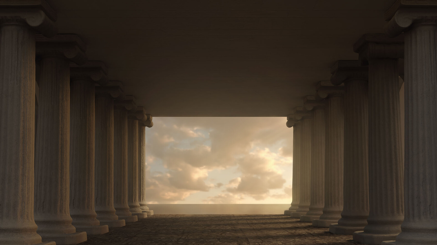 ArtStation - Photorealistic Ionic Column | Game Assets