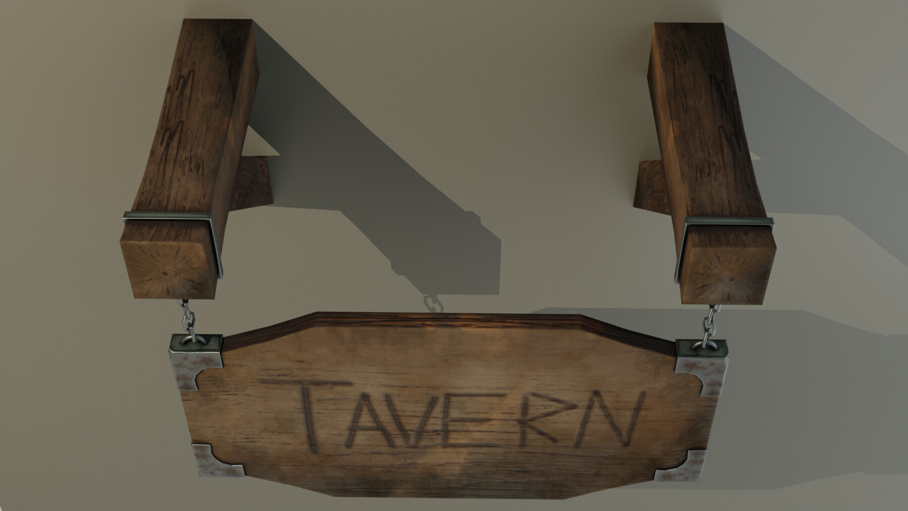 ArtStation - Tavern Sign | Game Assets