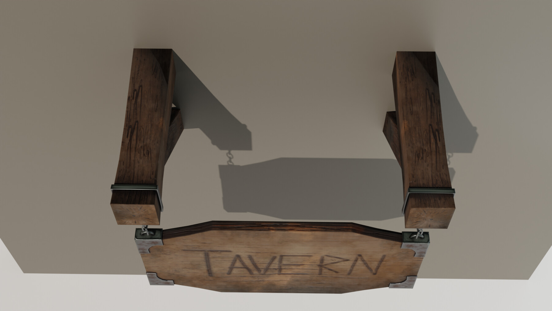 ArtStation - Tavern Sign | Game Assets