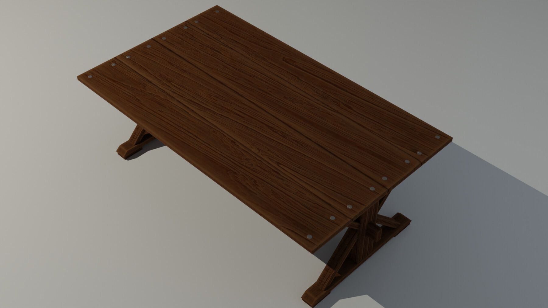 ArtStation - Wooden Table | Game Assets