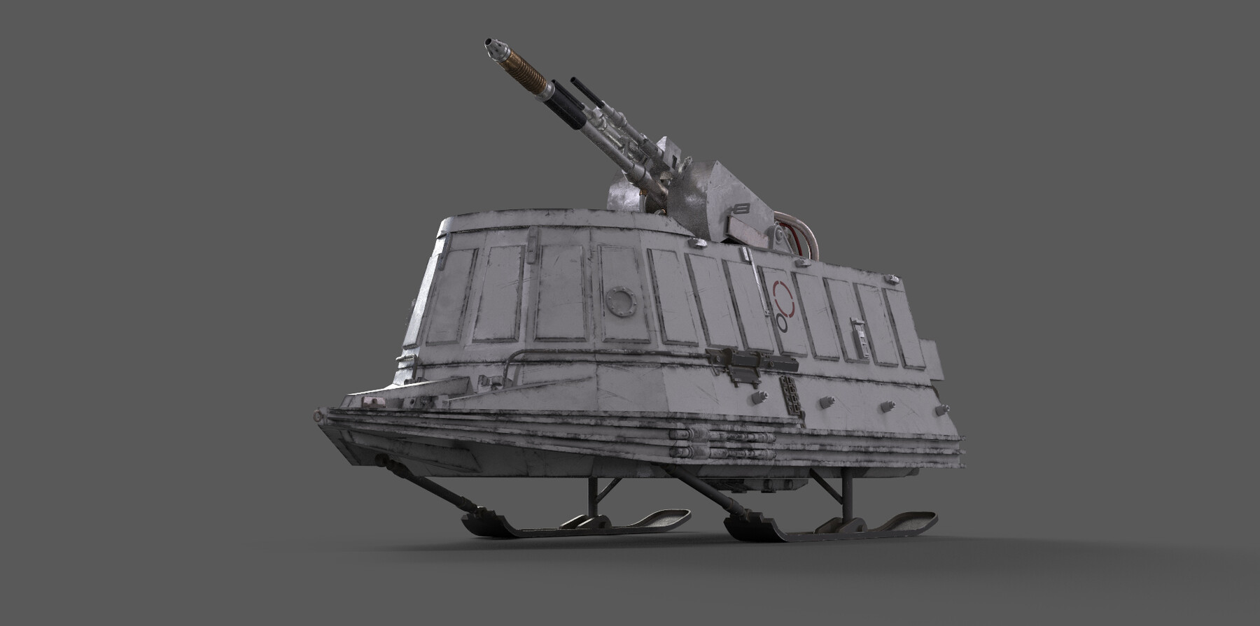 ArtStation - Rebel Cannon Sled | Resources