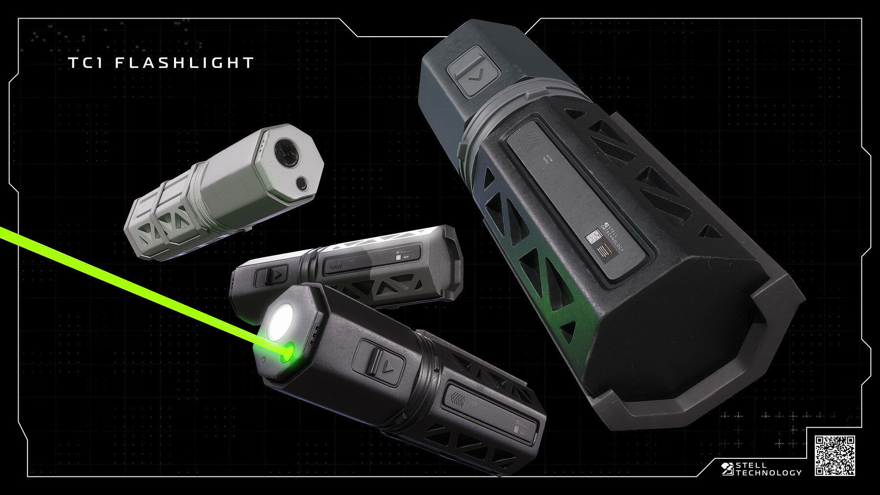ArtStation - TC1 FLASHLIGHT | STELL TECH | Resources