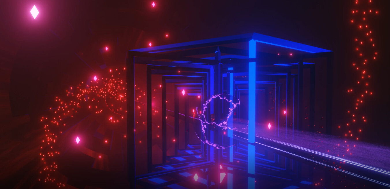 ArtStation - The Dimensions of Space and Time - Its a synthwave thing ...