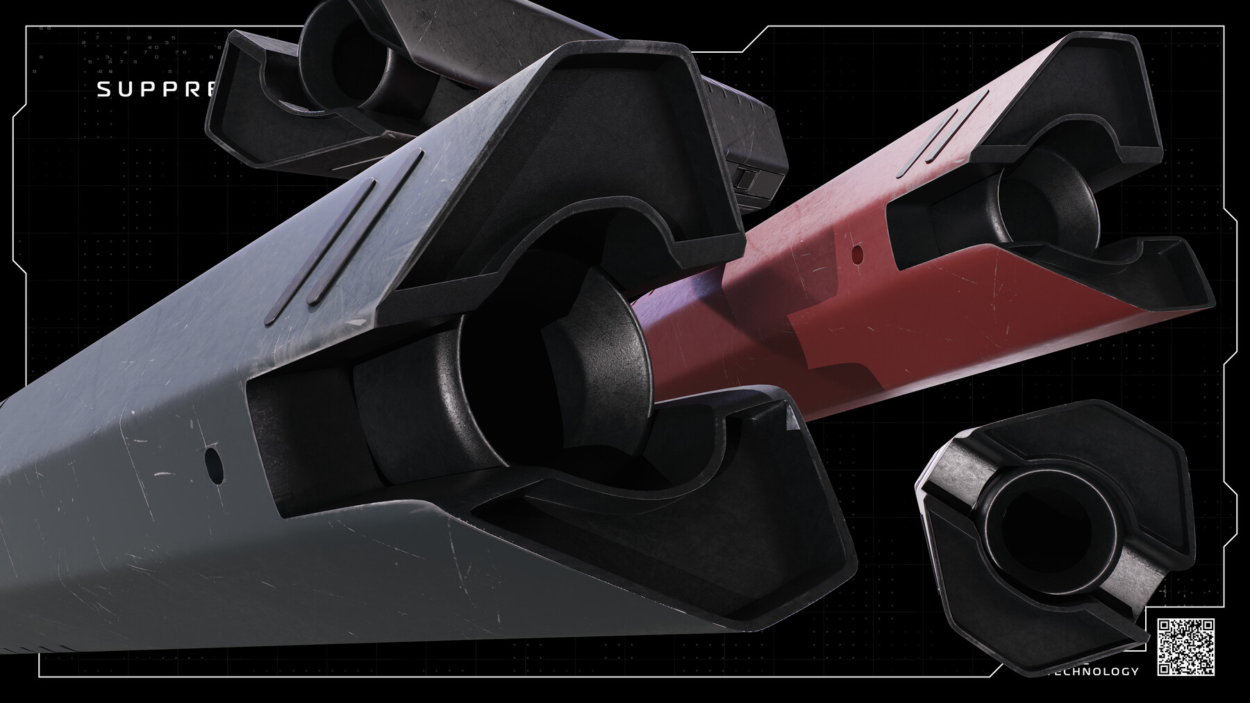 ArtStation - WEAPON MODULES PACK 1 | STELL TECH | Game Assets