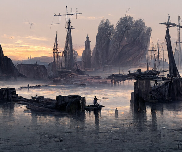 ArtStation - harbor | Artworks