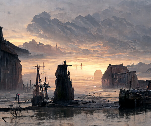 ArtStation - harbor | Artworks