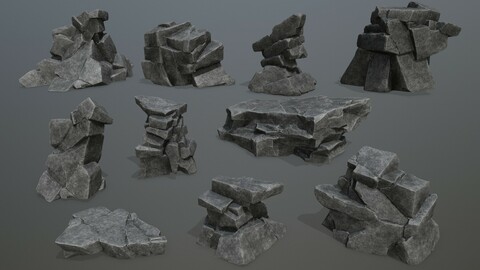 ArtStation - rocks | Game Assets