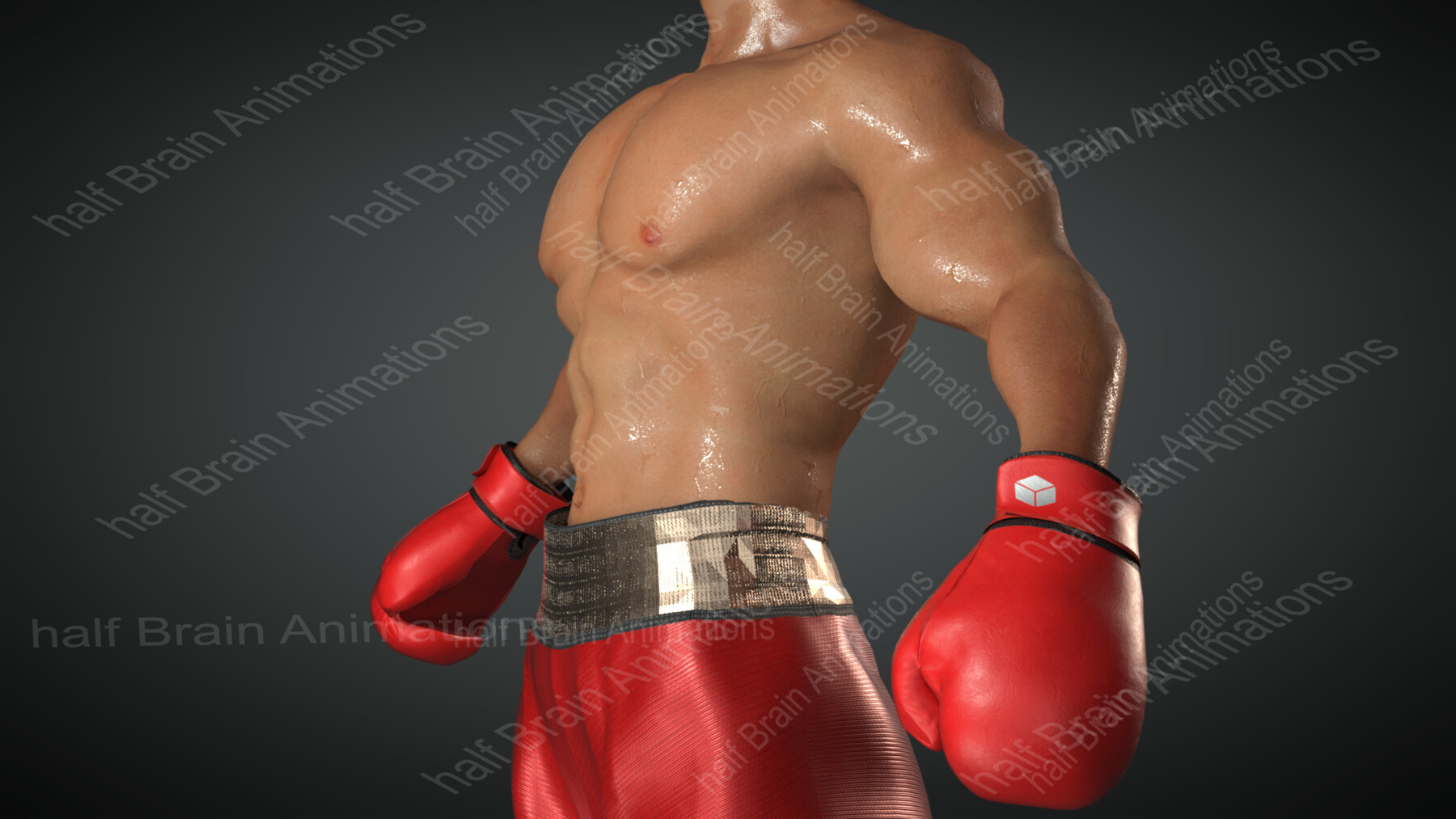 ArtStation - Realistic 3d model Boxer and fighter | Resources