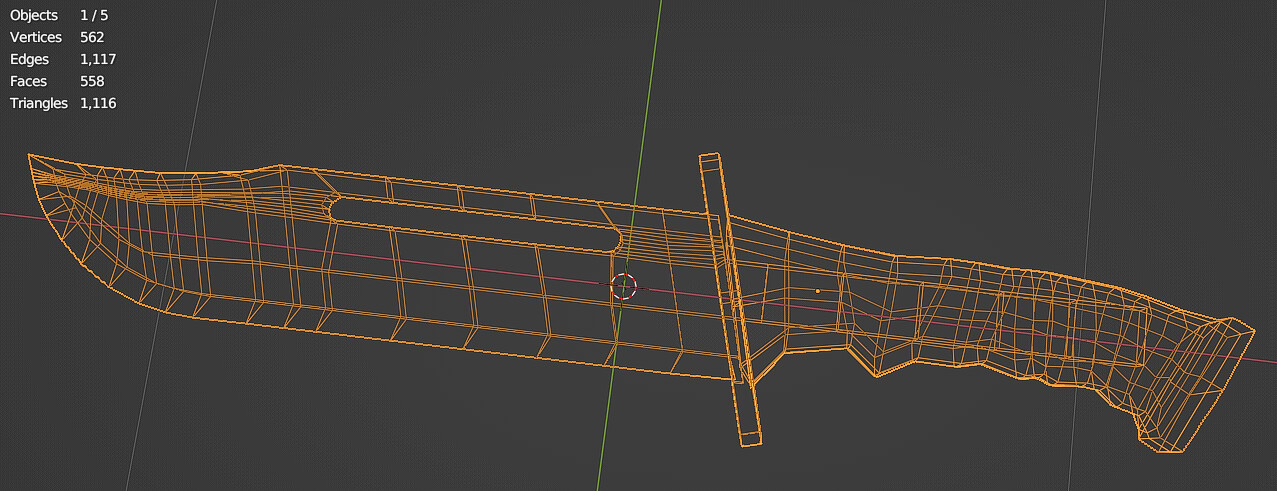 ArtStation - Low Poly Knife Pack - 6 Knife Game Ready - PBR Texture ...