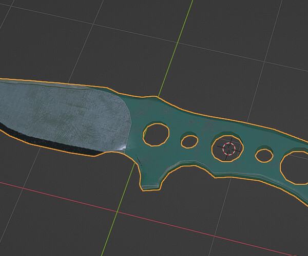 ArtStation - Low Poly Knife Pack - 6 Knife Game Ready - PBR Texture ...