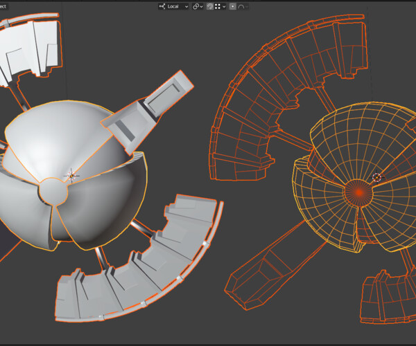 ArtStation - Anime Style:Alien-PROBE | Game Assets