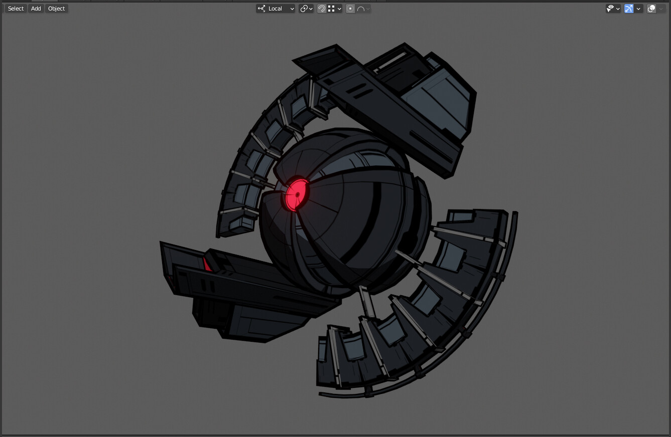 ArtStation - Anime Style:Alien-PROBE | Game Assets