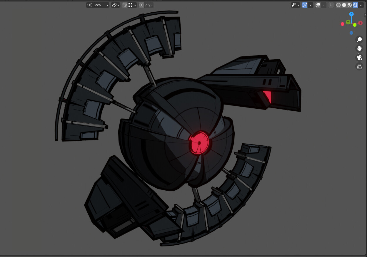 ArtStation - Anime Style:Alien-PROBE | Game Assets