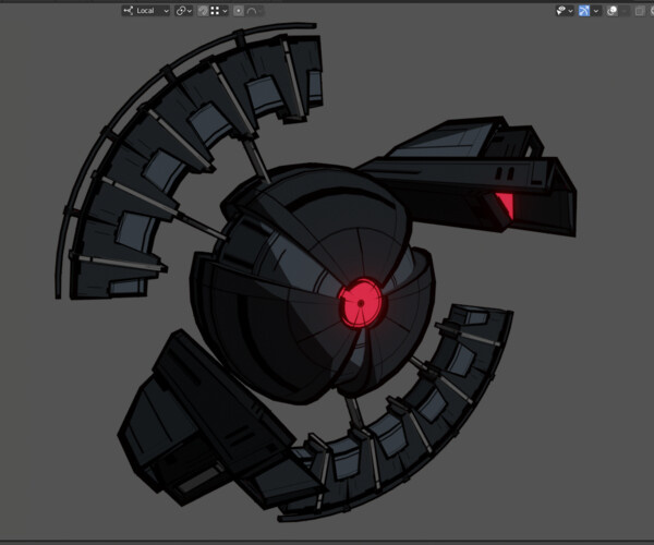 ArtStation - Anime Style:Alien-PROBE | Game Assets