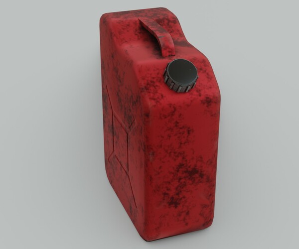 ArtStation - Fuel Can - Low Poly - Game Ready - PBR | Game Assets