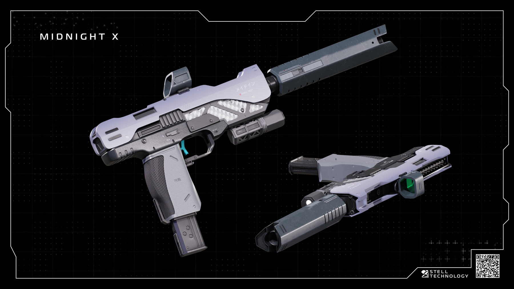 ArtStation - MIDNIGHT X w MODULE SET 1 | STELL TECH | Game Assets