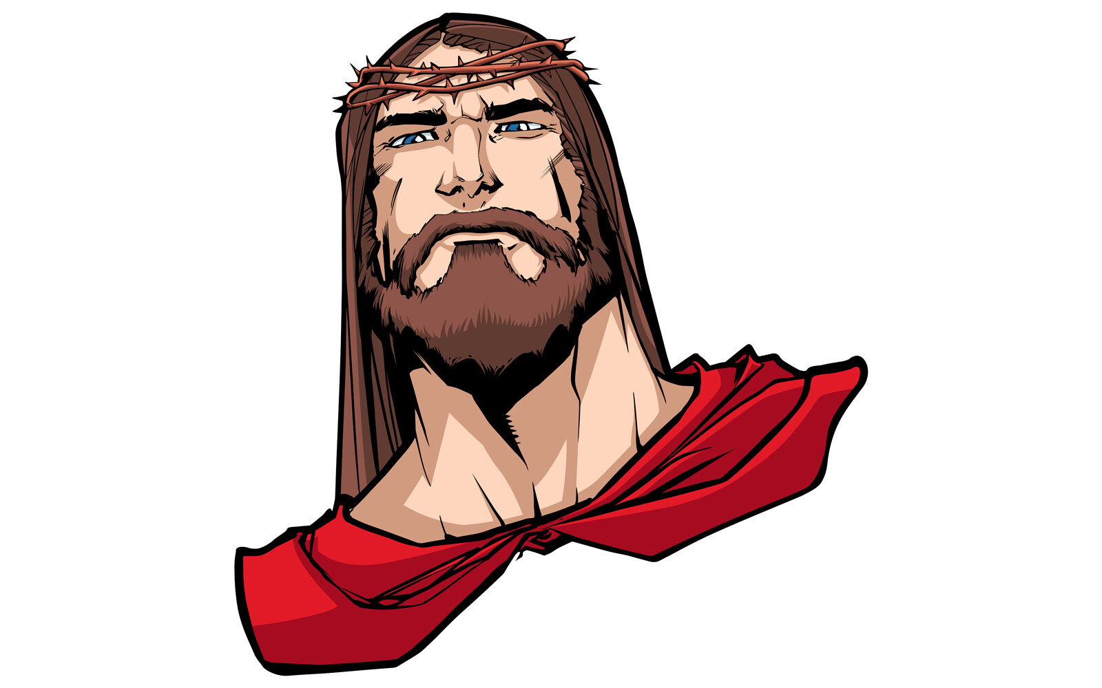 ArtStation - Jesus Superhero Portrait | Artworks