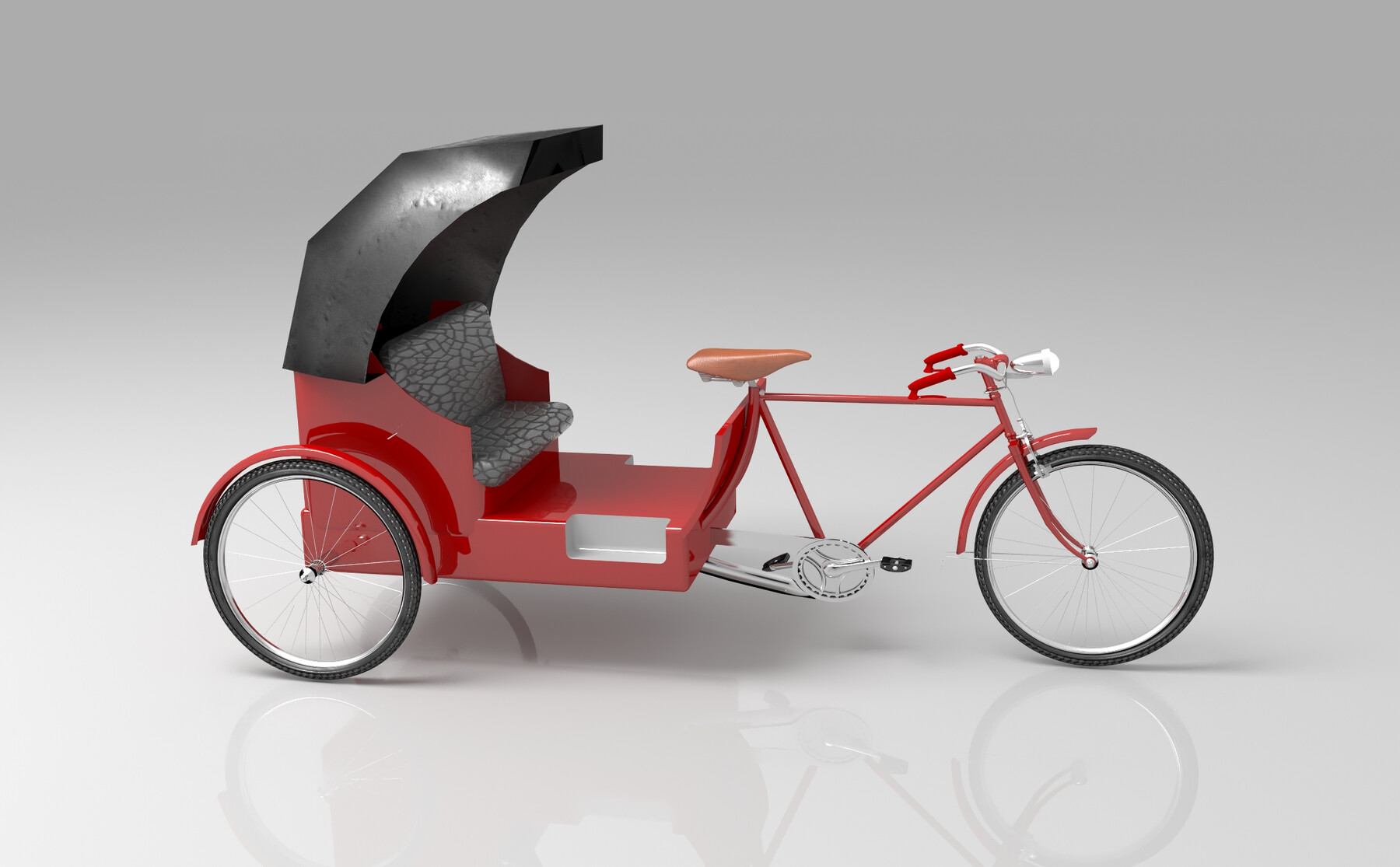 ArtStation - Bike Rickshaw 3 | Resources