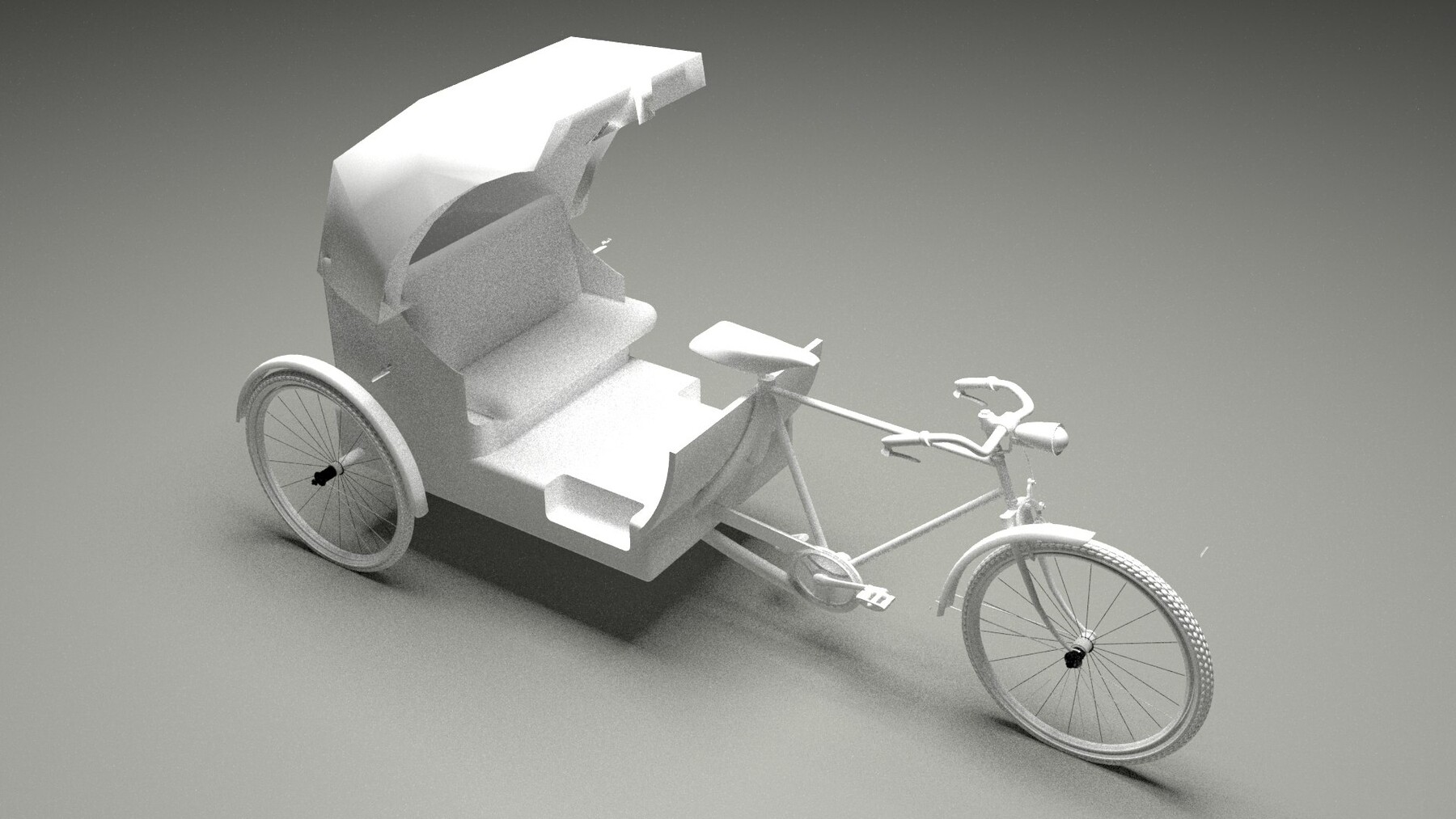 ArtStation - Bike Rickshaw 3 | Resources