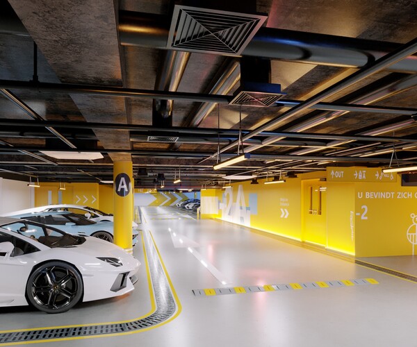 ArtStation - Carpark Design 01 | Resources