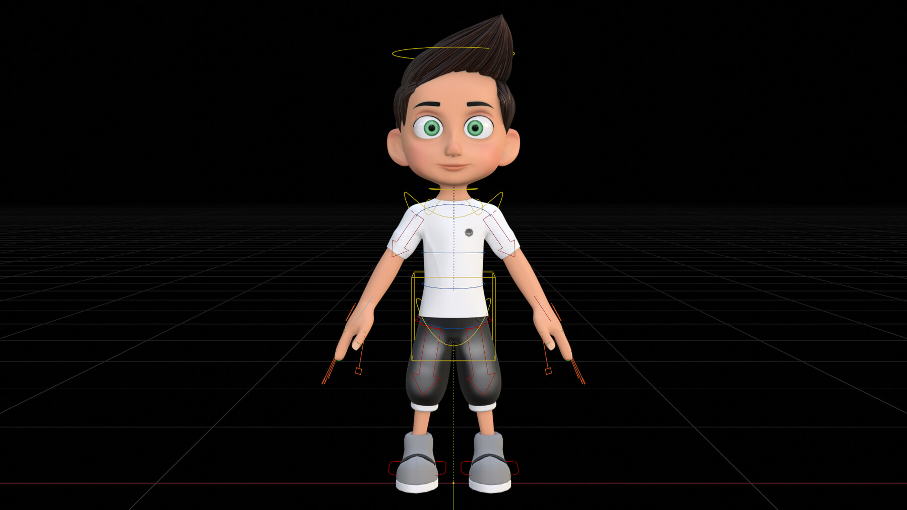 ArtStation - Jack Rigged Stylized Character | Game Assets