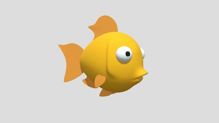 ArtStation - Yellow Fish | Game Assets