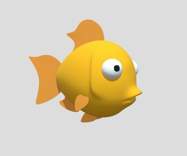 ArtStation - Yellow Fish | Game Assets