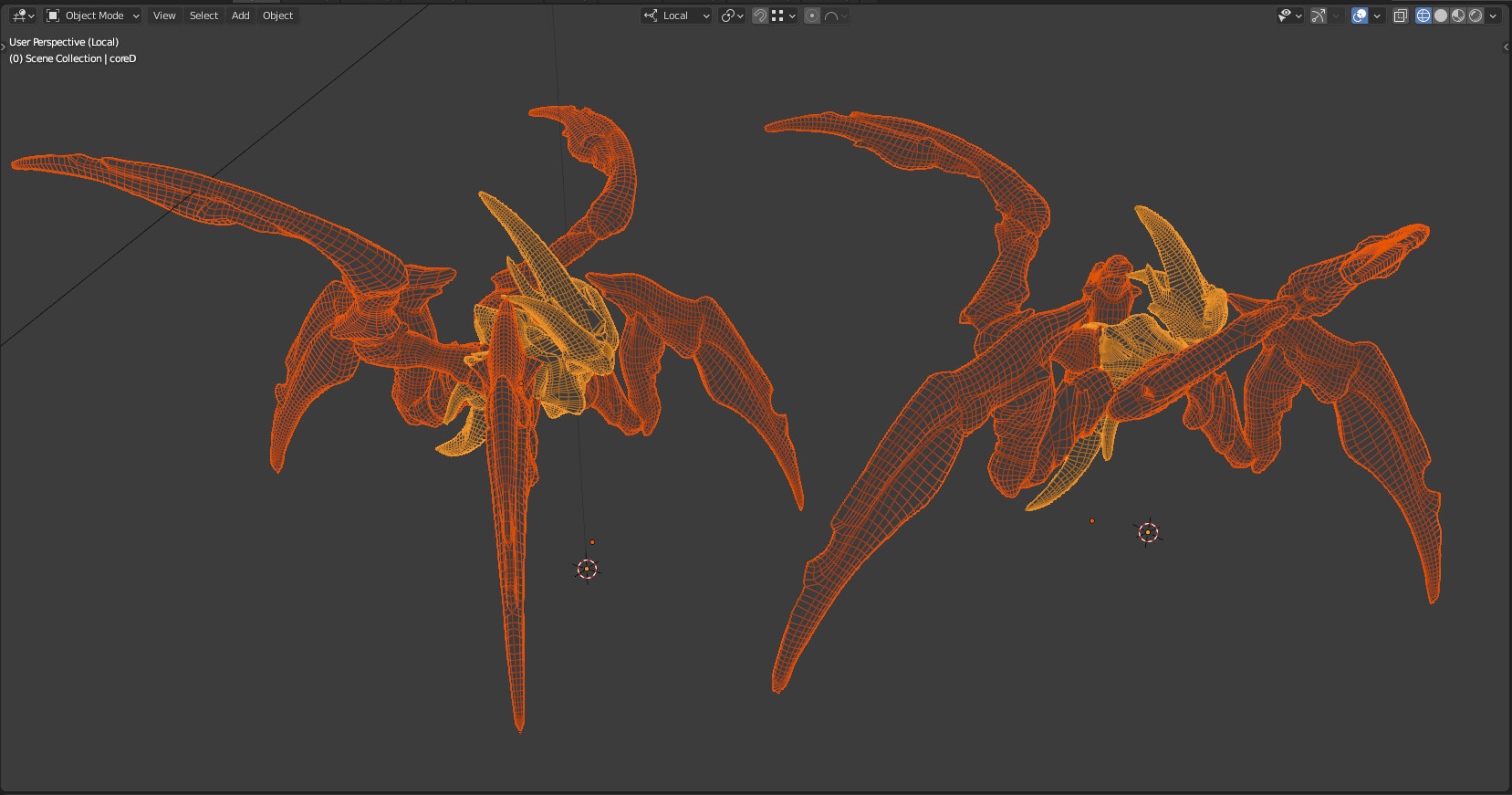 ArtStation - Anime Style: Alien "AIRBORNE-SWARMER" Enemy | Resources