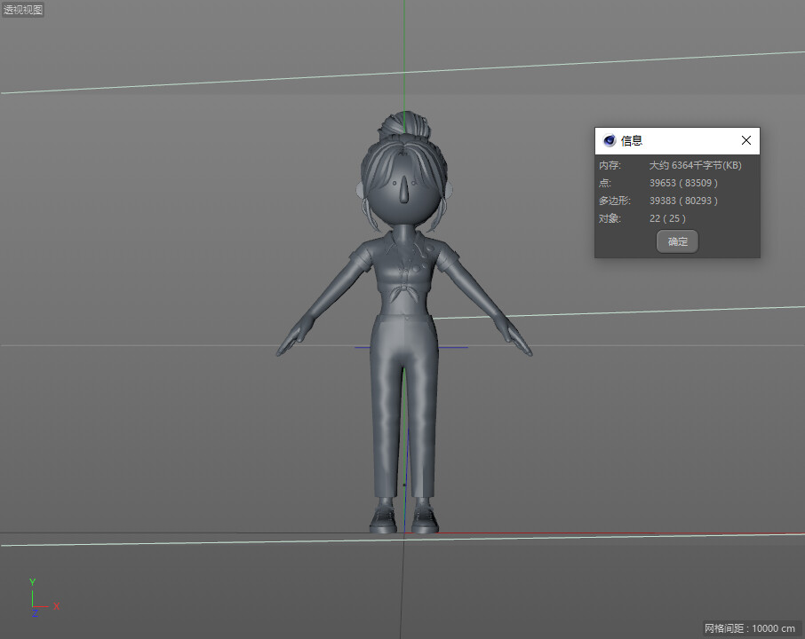 ArtStation - C4D Cartoon girl | Resources