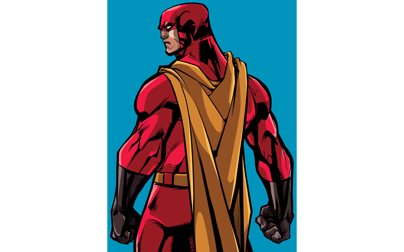 ArtStation - Superhero Back Battle Mode | Artworks