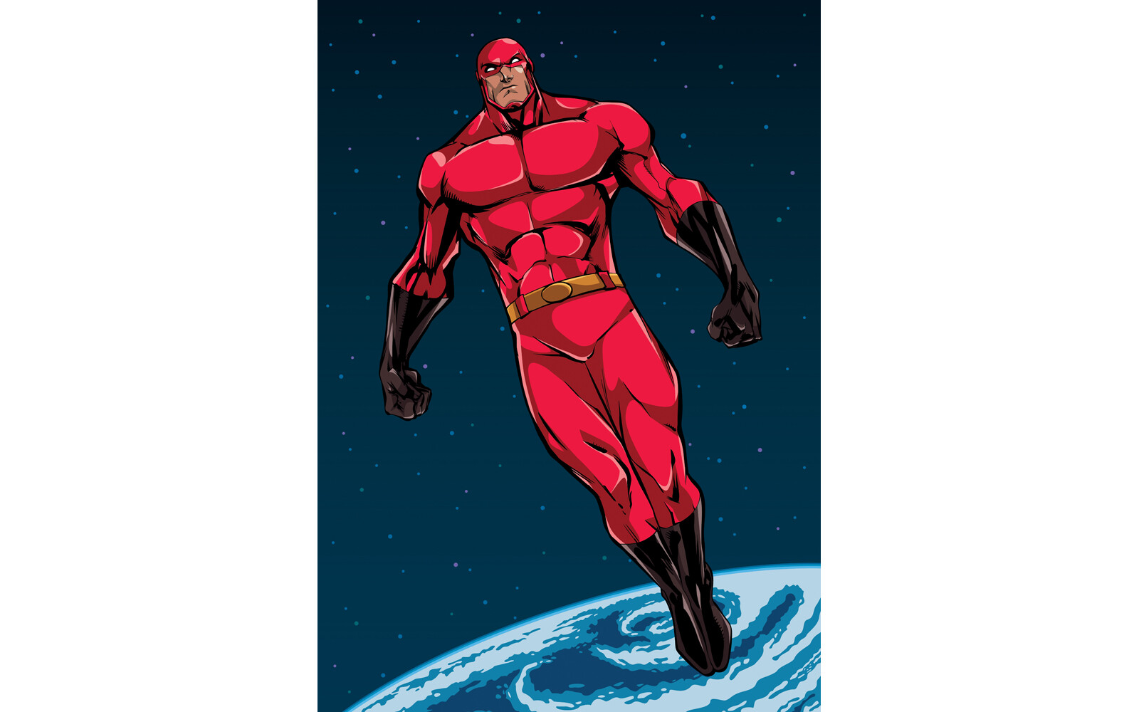 ArtStation - Superhero Flying in Space | Artworks