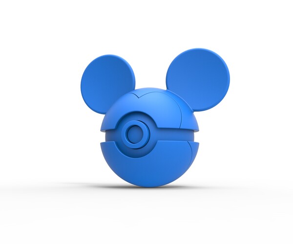 ArtStation - 3D printable Mickey Mouse orb | Resources