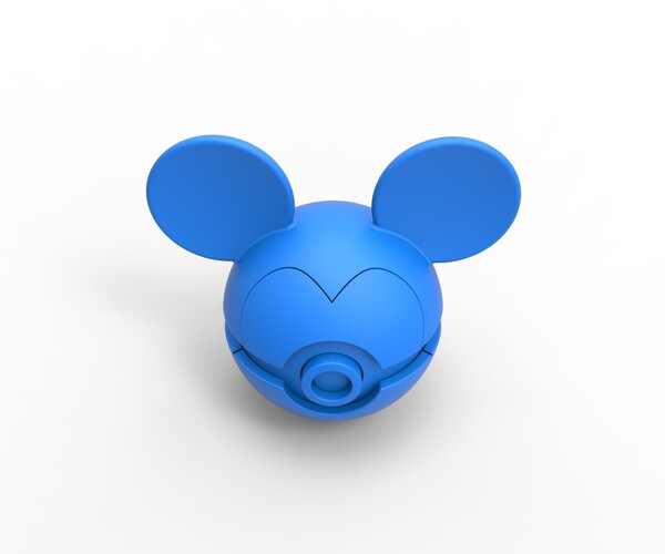 ArtStation - 3D printable Mickey Mouse orb | Resources