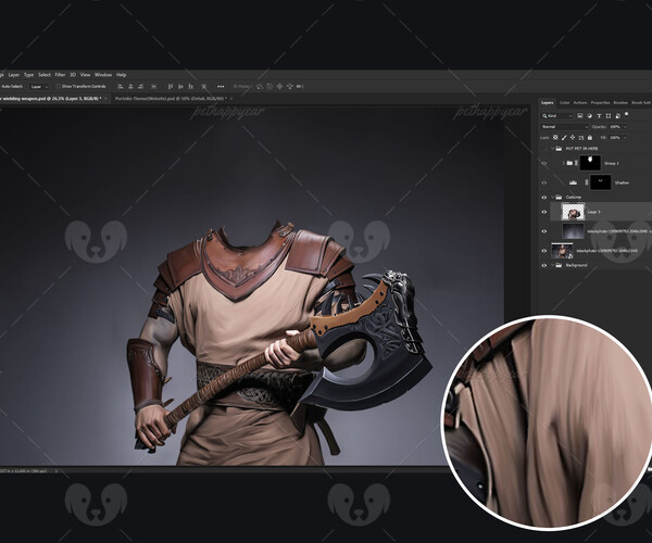ArtStation - Viking warrior wielding weapon | Artworks