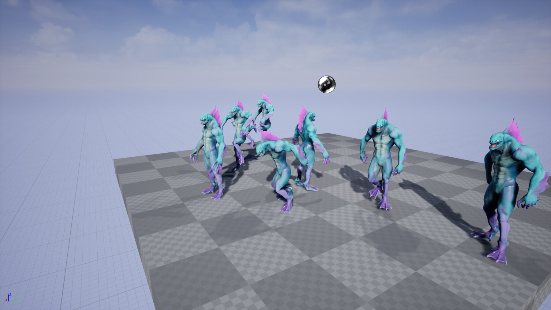 ArtStation - Fishman model (UE4-5) | Game Assets