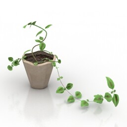 ArtStation - Resource-Interior-Exterior-Plant - Flower Bush Deco ...