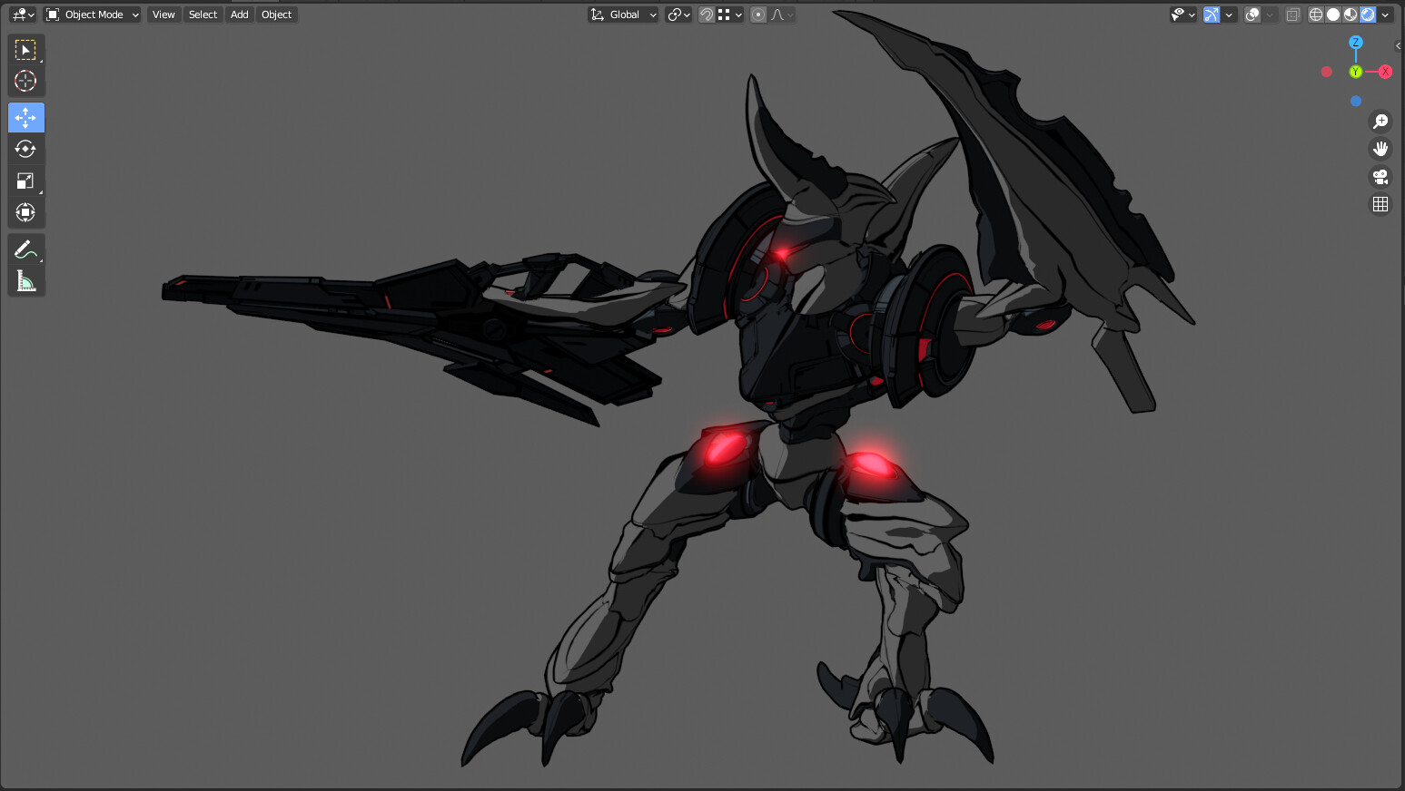 ArtStation - Anime Style: Alien TROOPER-COMMANDO | Resources