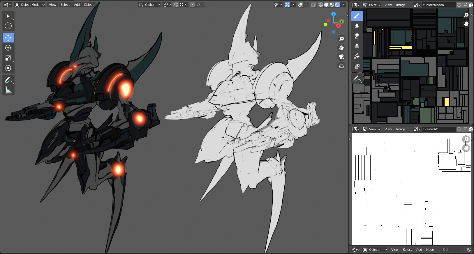 ArtStation - Anime Style: ASSAULT-RAIDER | Resources