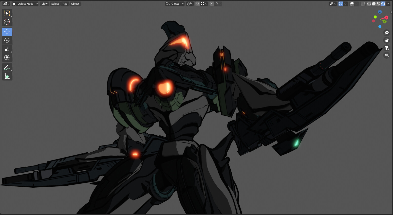 ArtStation - Anime Style: ASSAULT-RAIDER | Resources