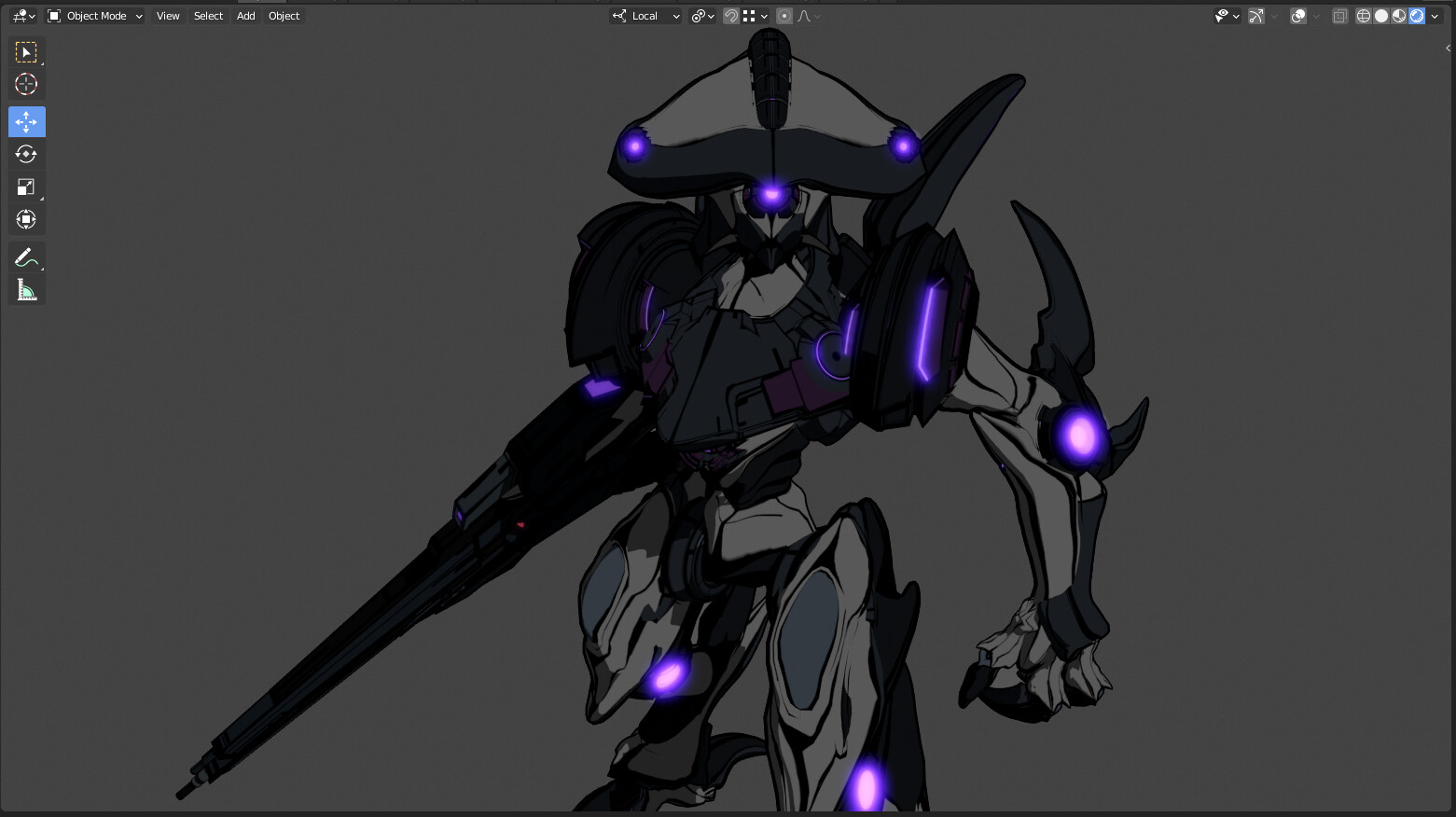 ArtStation - Anime Style: Alien-SNIPER | Resources