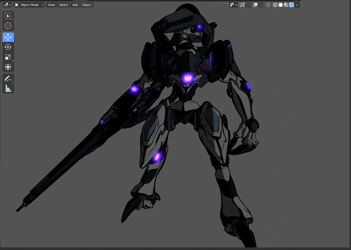 ArtStation - Anime Style: Alien-SNIPER | Resources