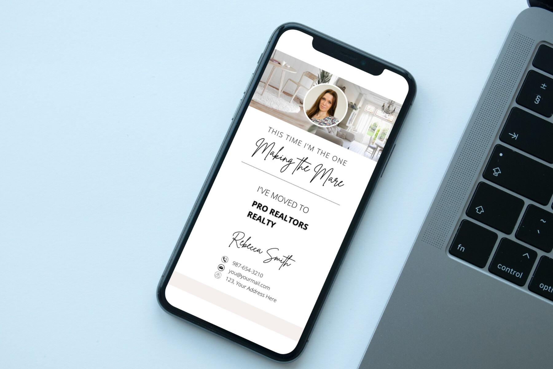 ArtStation - Textable New Brokerage Announcement Template | Artworks