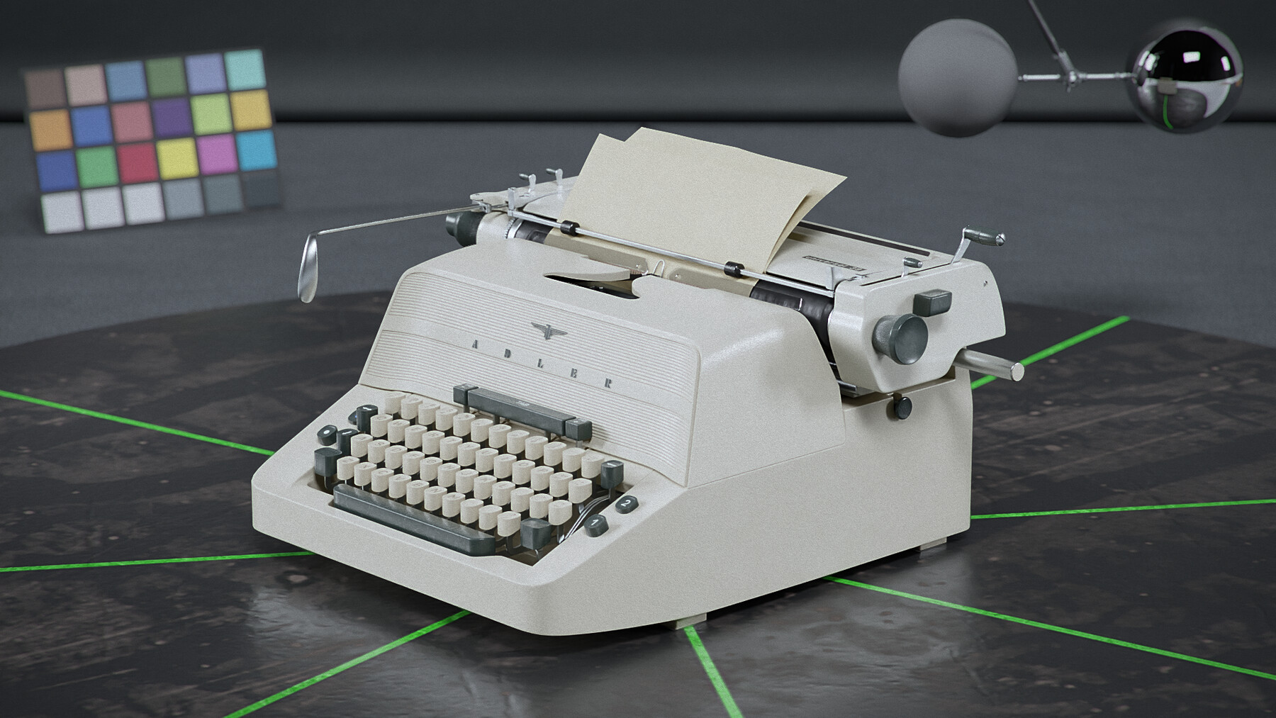 ArtStation - Typewriter from 'The Shining' | Game Assets