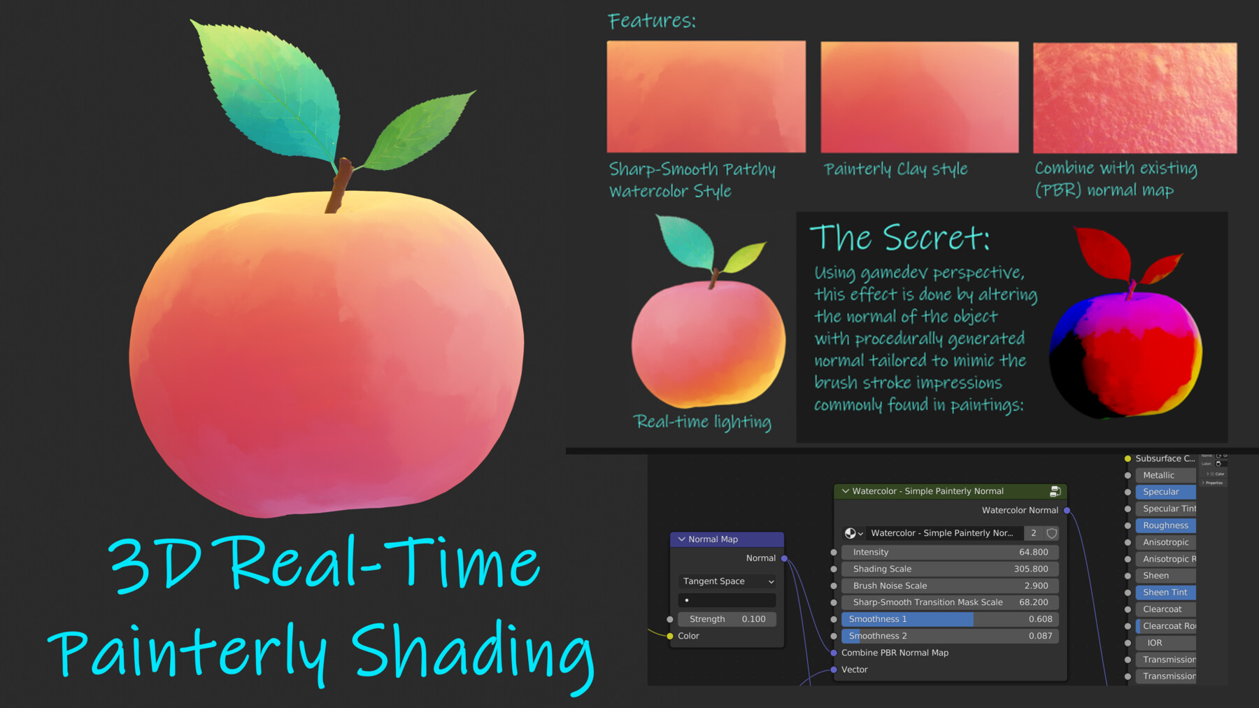 ArtStation - 3D Real-time Painterly Shading | Resources