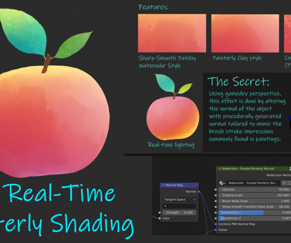 ArtStation - 3D Real-time Painterly Shading | Resources