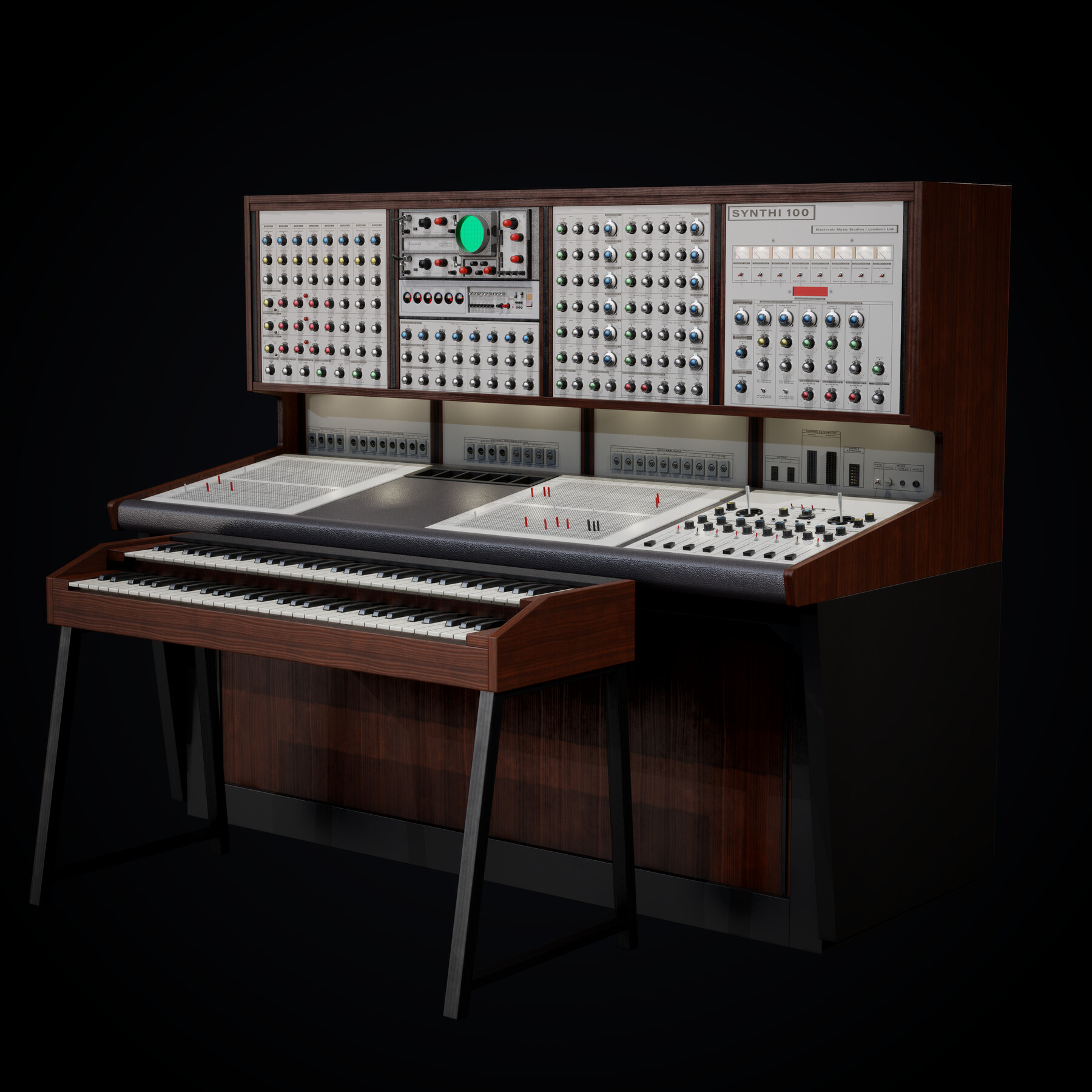 ArtStation - EMS Synthi 100 Modular Synthesiser | Game Assets